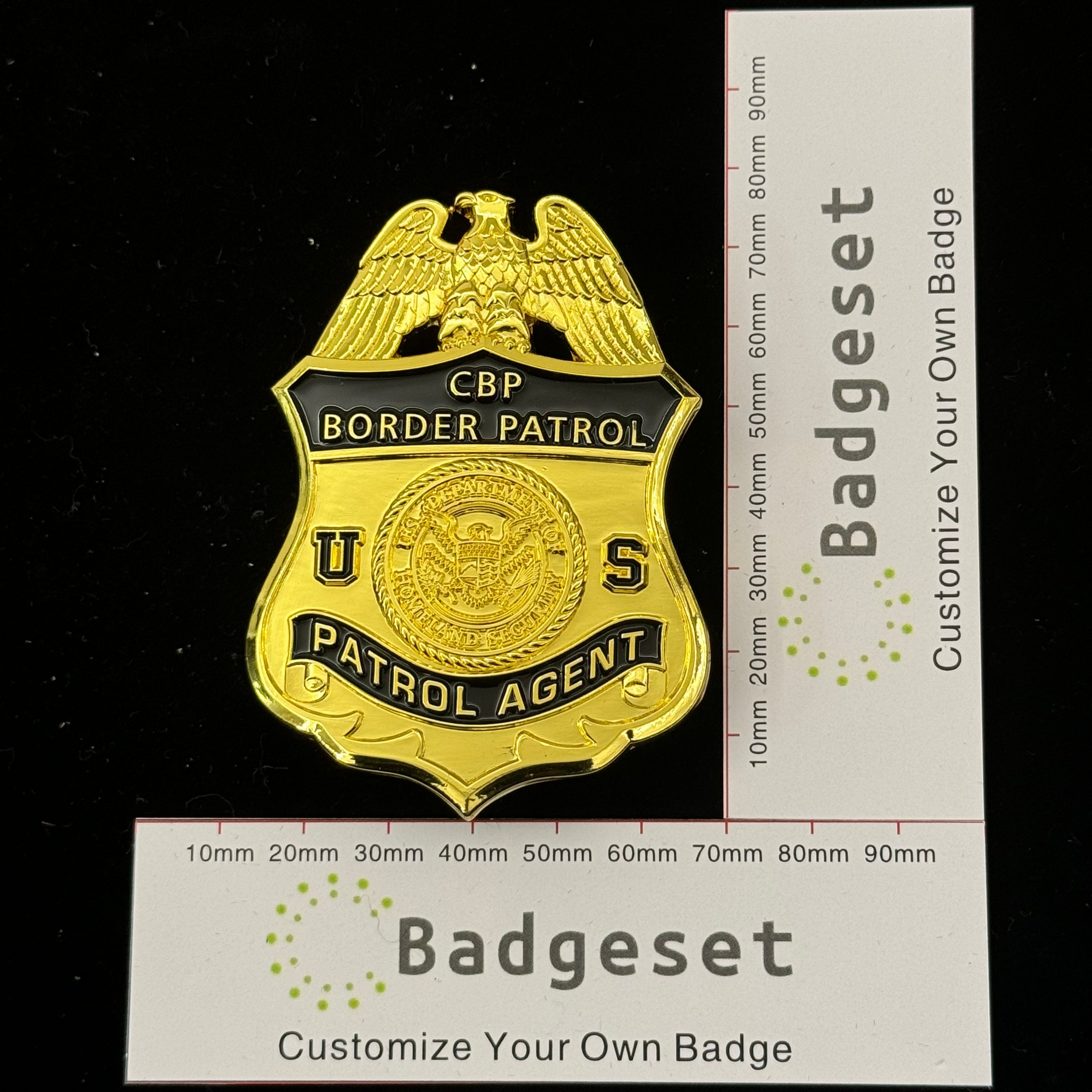 CBP Border Patrol Agent BADGE Replica Movie Props – Badgeset